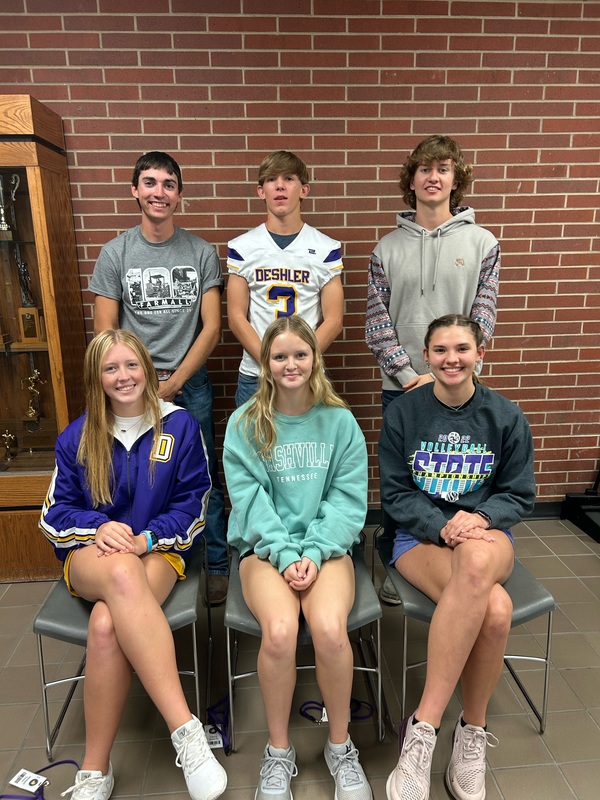 2023 Homecoming Court Announced at DPS | Deshler Public Schools